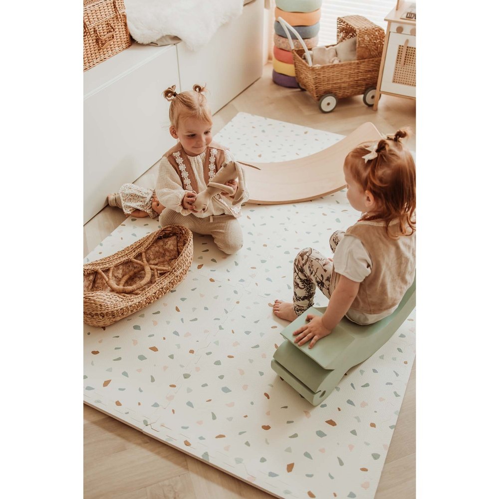 Play&Go Speeltapijt Puzzel - Eevaa 2In1 Puzzelmat/Opbergbox - Village ...